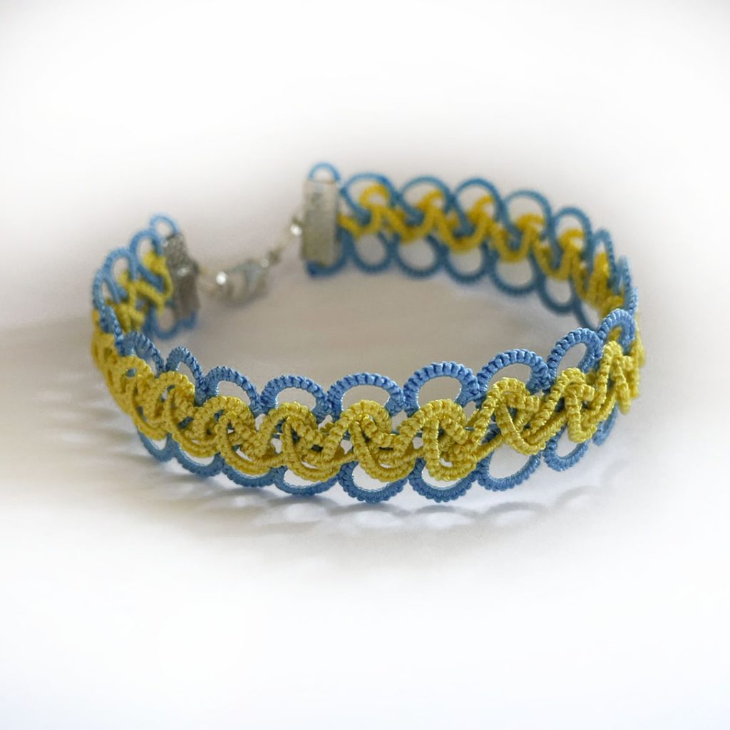 Pattern Celtic Bracelet Farrell - FairyLace - tatting pattern celtic ...